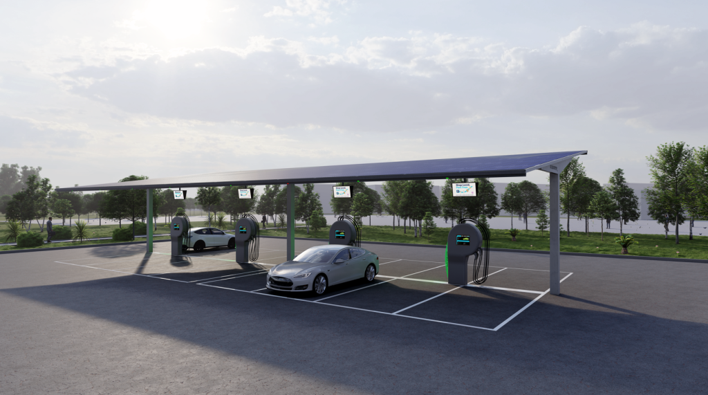 Installing solar-panelled electric vehicle charging at your premises